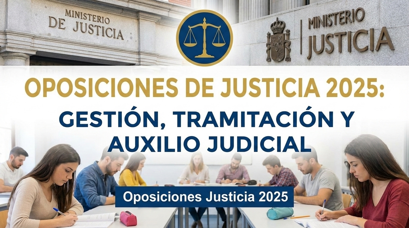 Oposiciones a Justicia (2025): ¡La Guía Definitiva para Auxilio ...